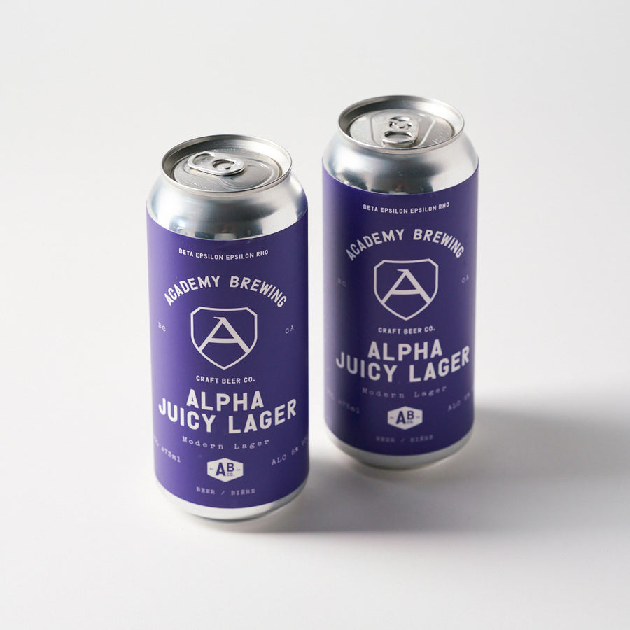 Academy Brewing | Alpha Juicy Lager – Moody Ales & Co